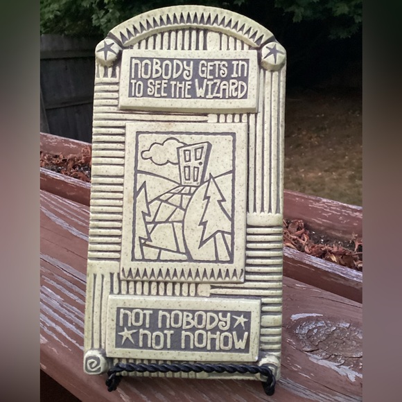 michael macone | Art | Vintage Potters Shed Wizard Of Oz Art Wall ...